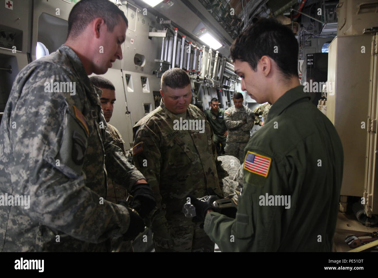 Soldiers with 5th Battalion 5th Air Defense Artillery Regiment ...