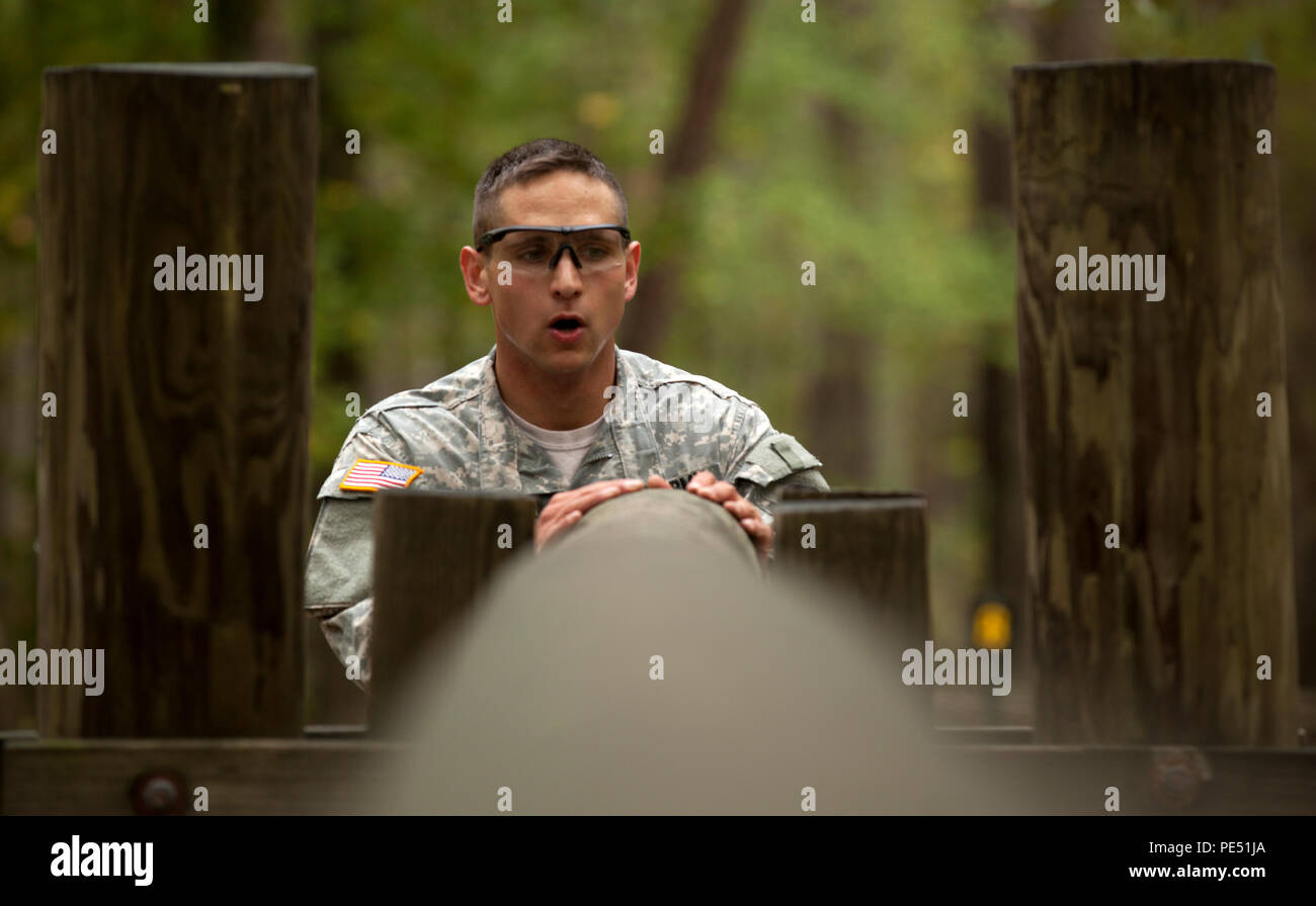 U.S. Army Sgt. Robert Cunningham, assigned to 119th Engineer Company ...