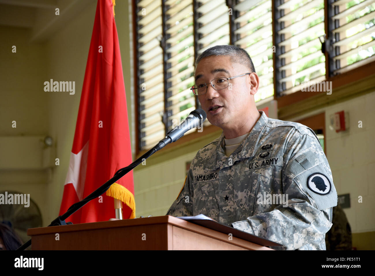 Brig. Gen. Keith Y. Tamashiro, commander of the Hawaii Army National ...