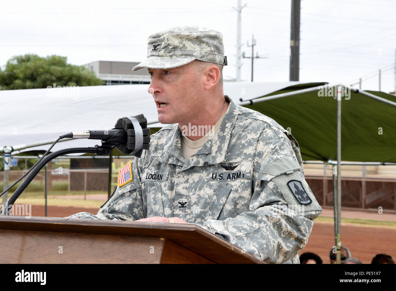 Col stephen f logan hi-res stock photography and images - Alamy