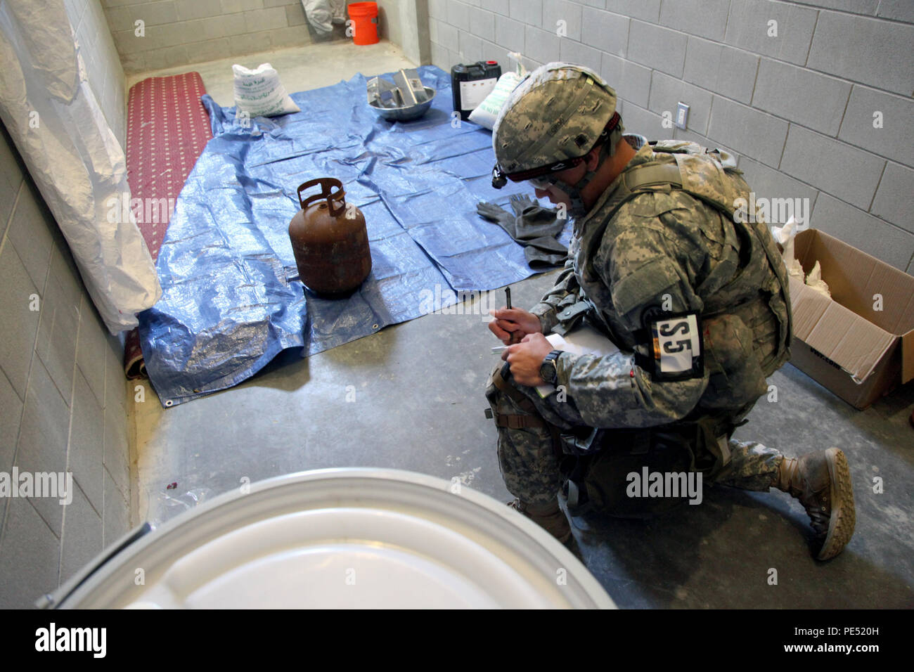 U.S. Army Sgt. Jordan Lacy, assigned to U.S. Army Medical Department ...