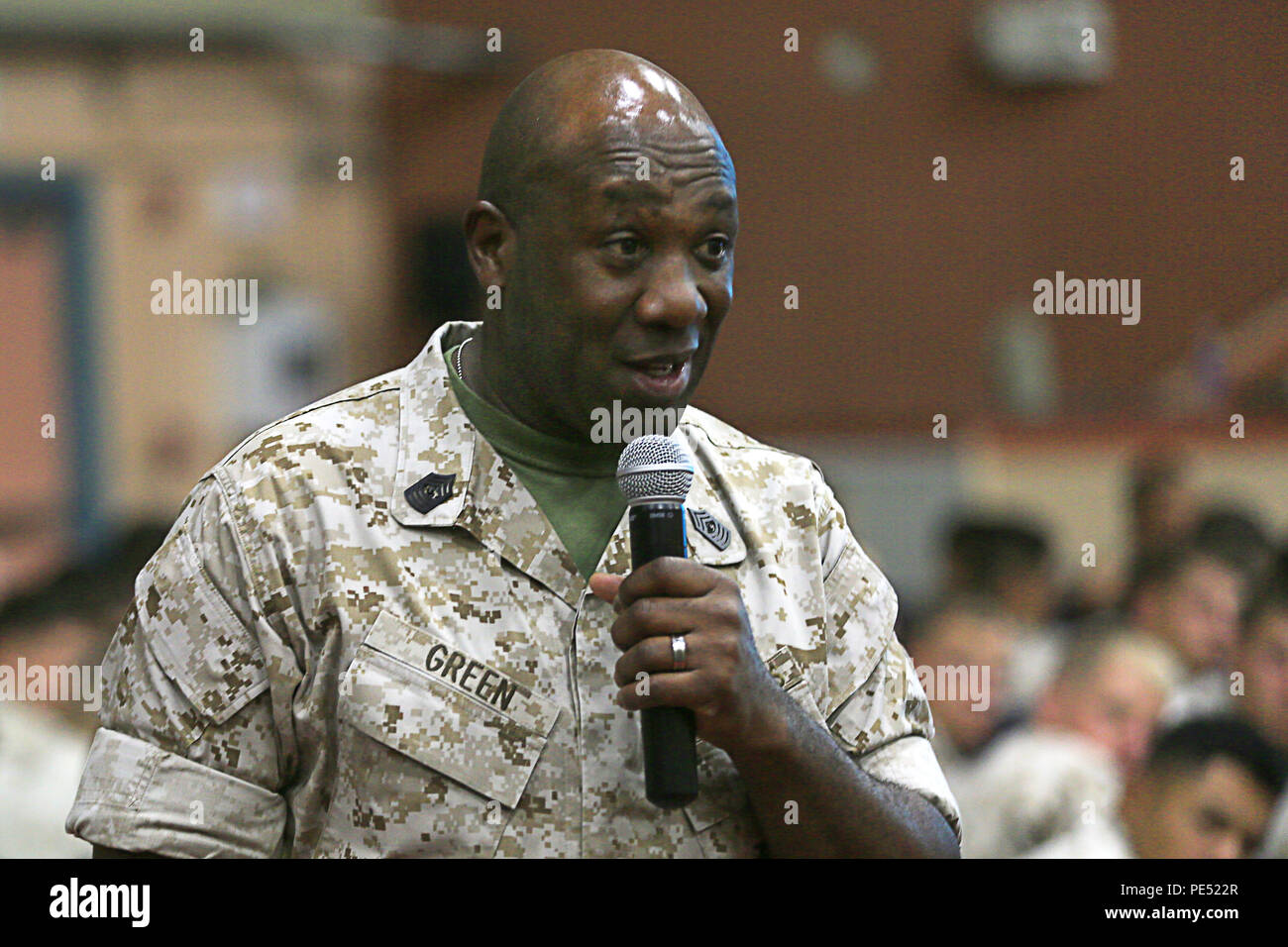 Sgt. Maj. of the Marine Corps Ronald L. Green discusses the future of ...