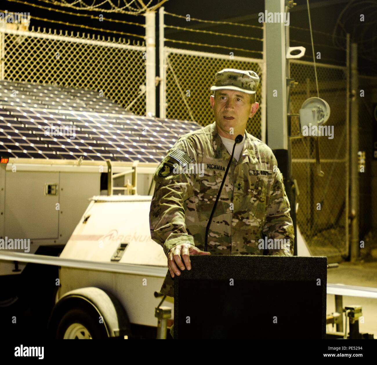 Maj. Gen. William B. Hickman, U.S. Army Central deputy commanding ...