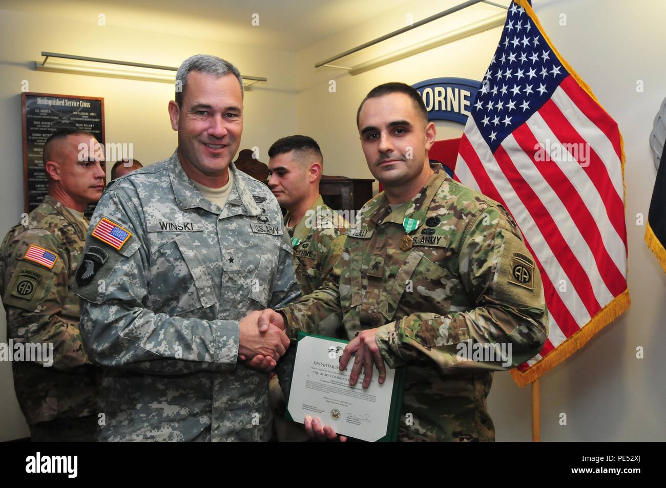Brig. Gen. Brian E. Winski, deputy commanding general - operations for ...