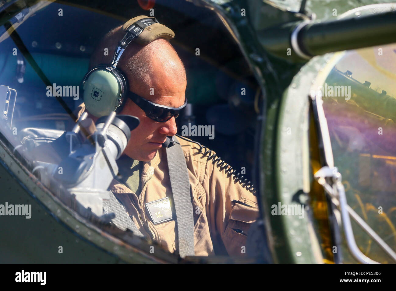 U.S. Marine Corps Maj. Brian Clegg, with Marine Aviation Weapons and ...