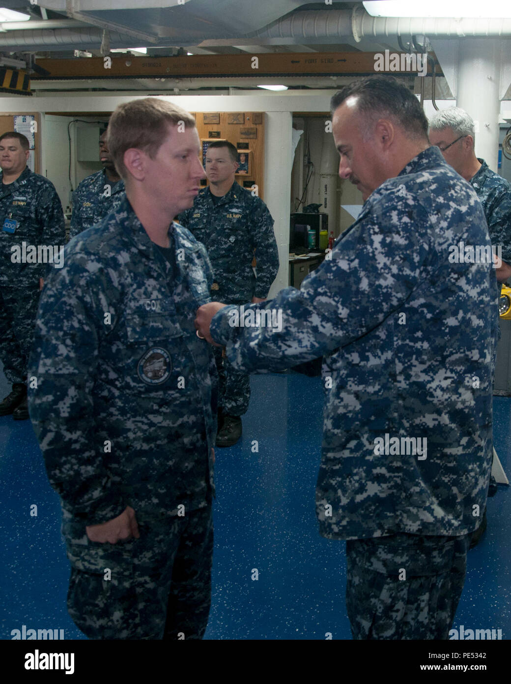 151001-N-ZZ999-004 APRA HARBOR, Guam (Oct. 1, 2015) – Capt. Mark A ...