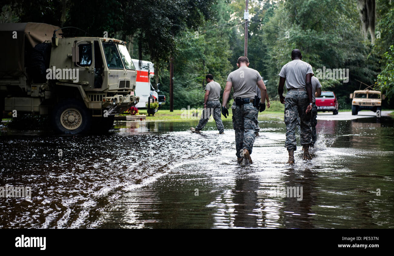 Charlest south carolina scng national guard flooding edisto charlest hi ...