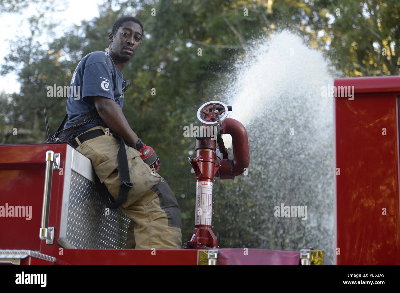 Jarell Bartley, Summerville Old Fort Fire Department firefighter ...