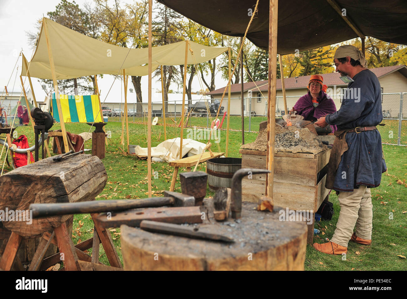 Blacksmithing in the military hi-res stock photography and images - Alamy