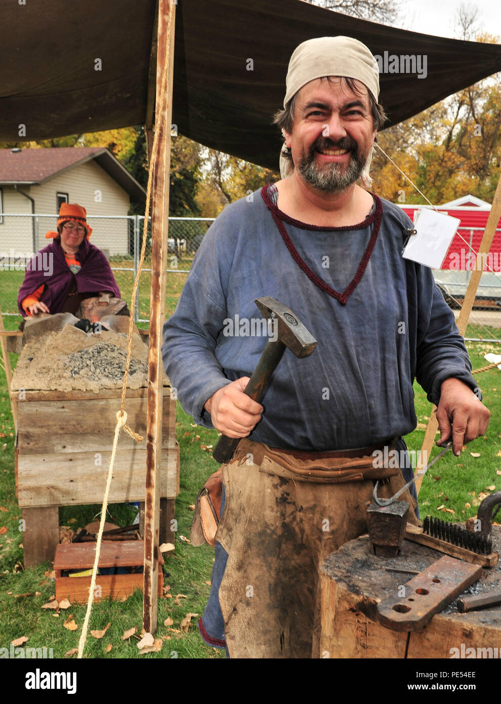 Blacksmith training hi-res stock photography and images - Alamy