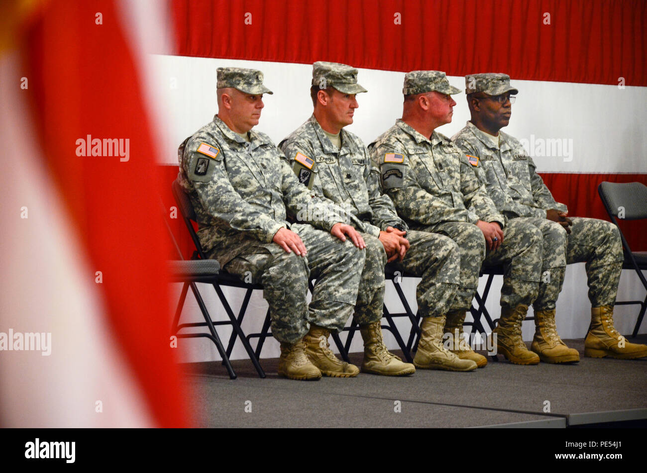 Members of 1st Battalion, 168th Aviation Regiment, participate in a ...