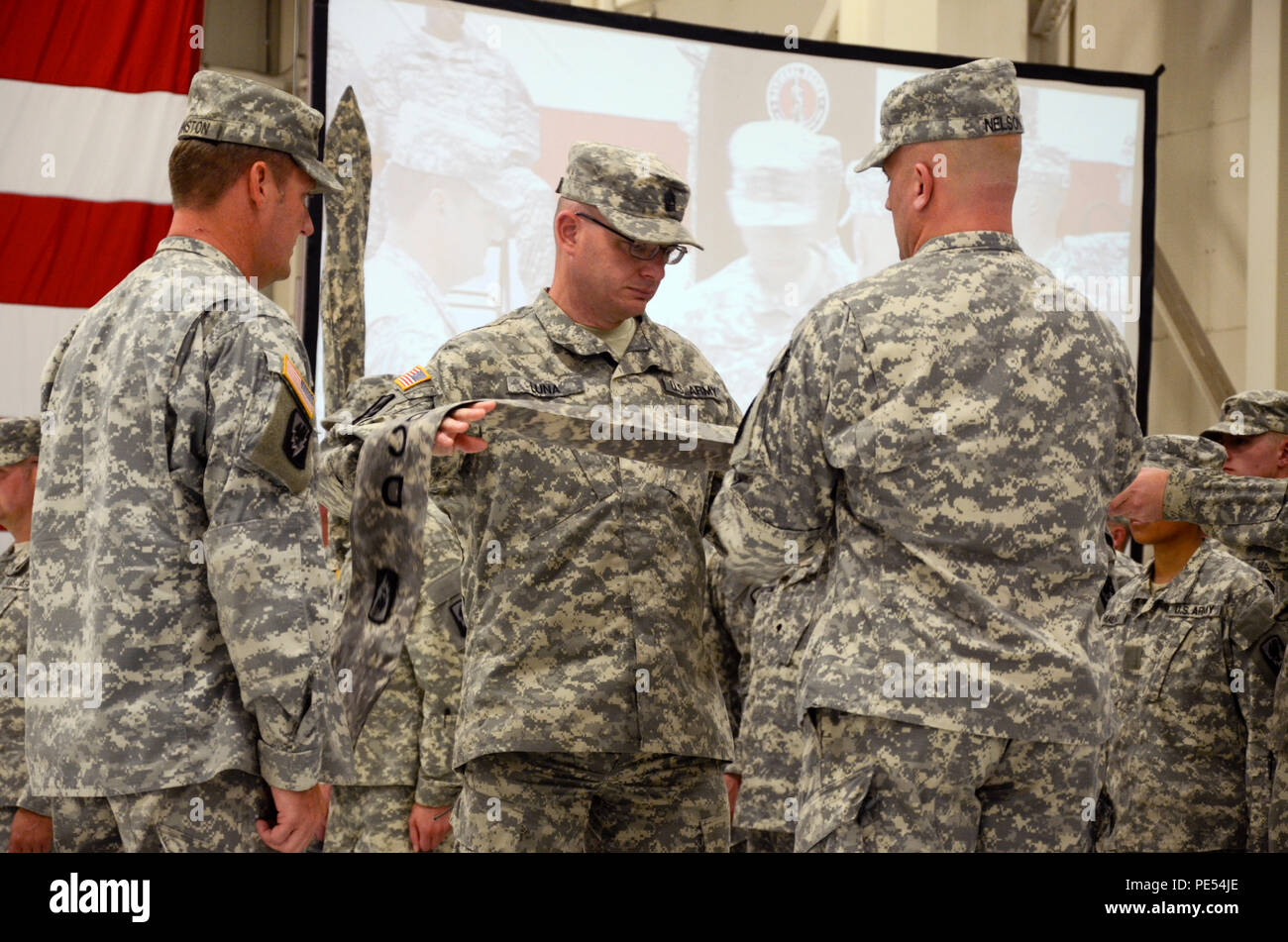 Members of 1st Battalion, 168th Aviation Regiment, participate in a ...