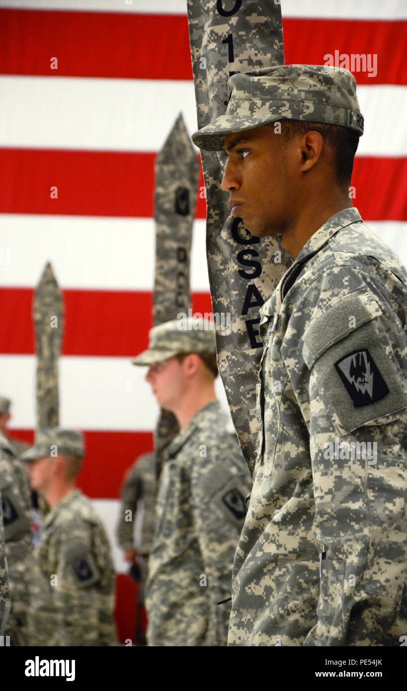 Members of 1st Battalion, 168th Aviation Regiment, participate in a ...