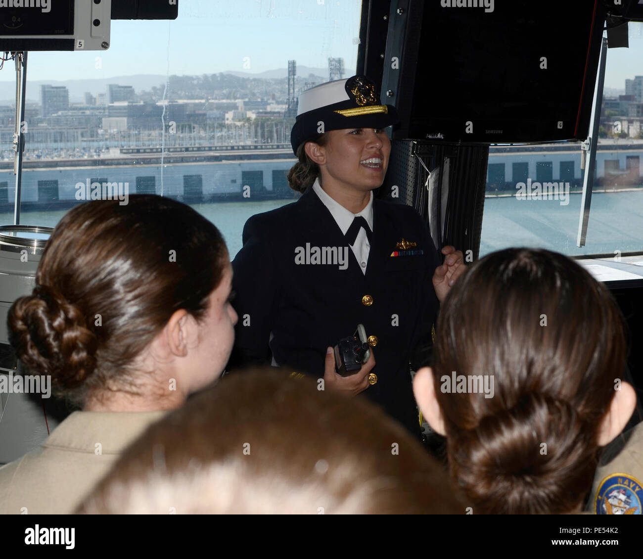 151012-N-RU841-004 SAN FRANCISCO (October 12, 2015) Lt. j.g. Natalie ...