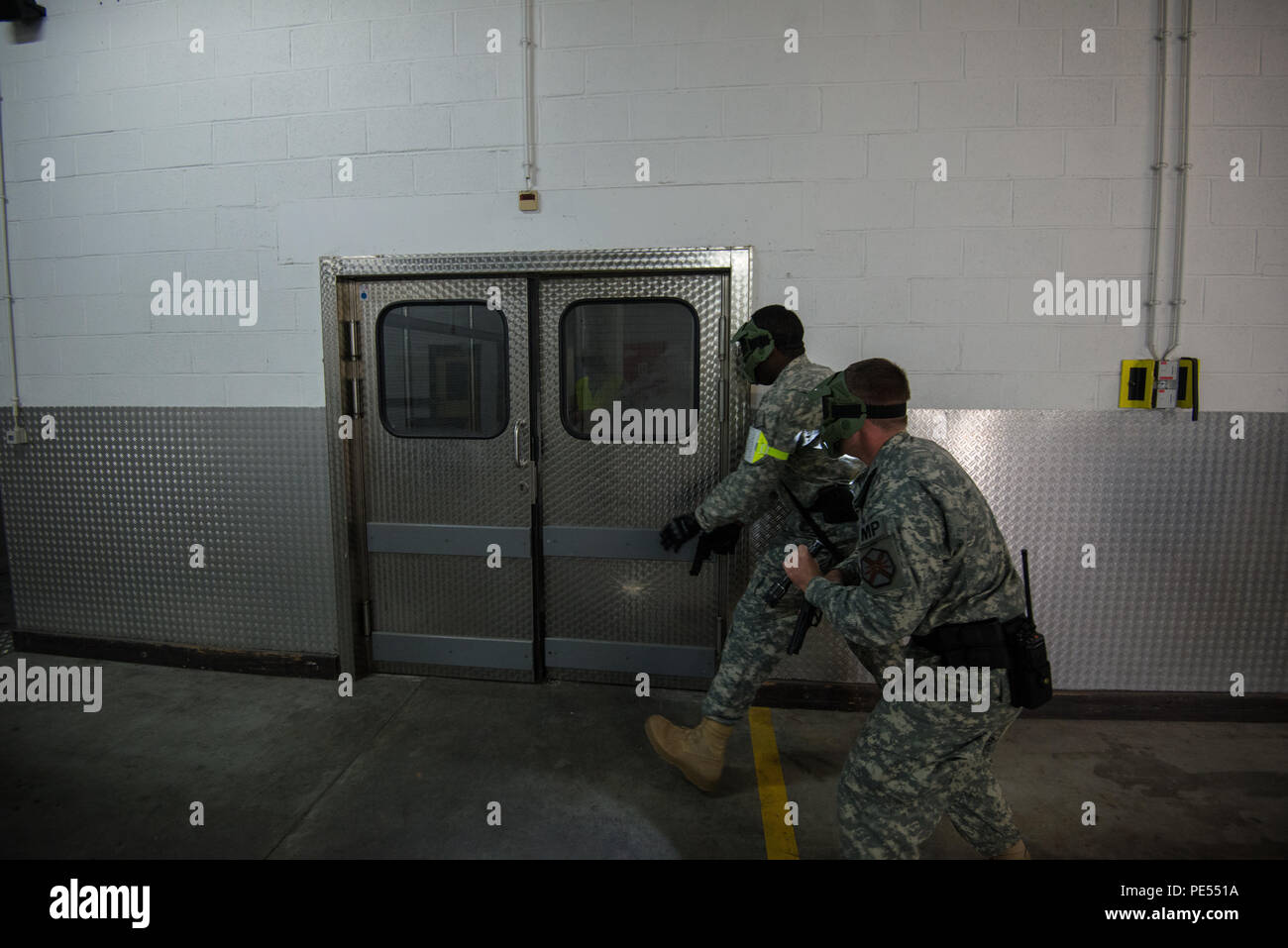 U.S. Army Spc. Richard Fletcher and Spc. William Crankshaw, both ...