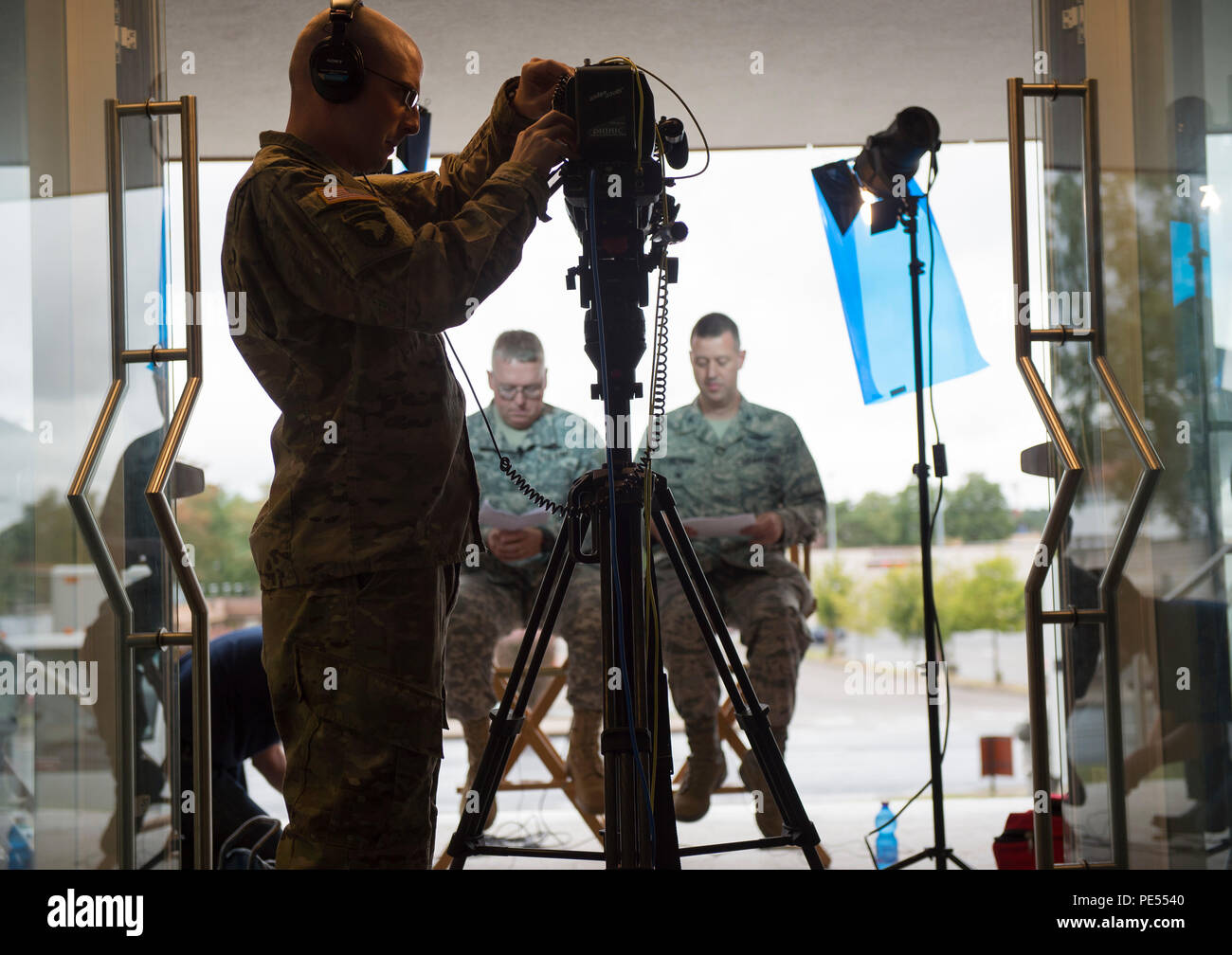 American forces network broadcaster hi-res stock photography and images ...