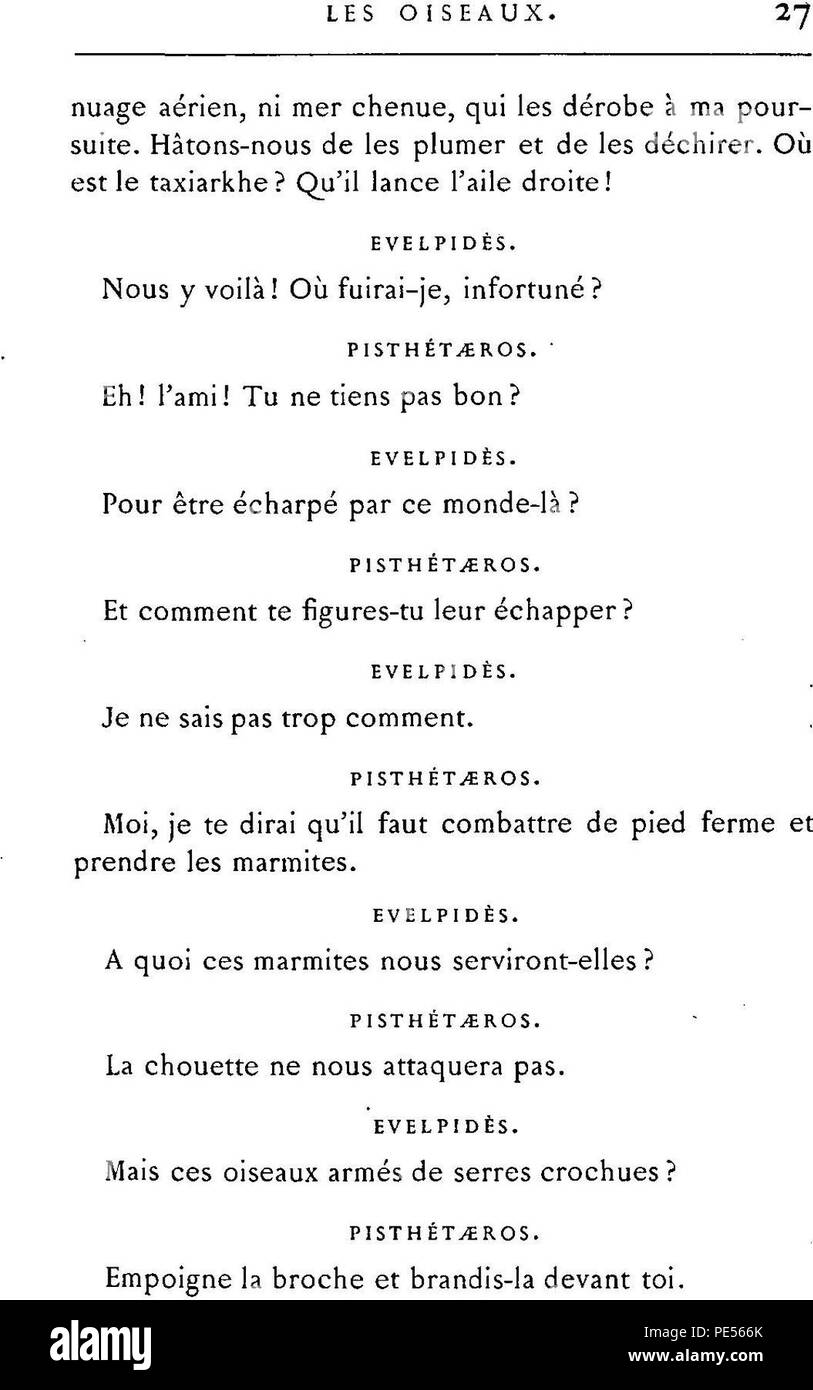 Aristophane II, 027 Stock Photo - Alamy