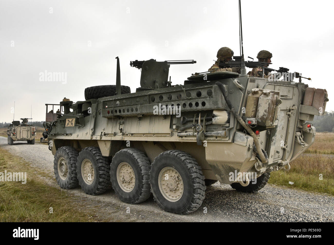 Troopers assigned to the Quick Reaction Force (QRF) from 1st Squadron ...