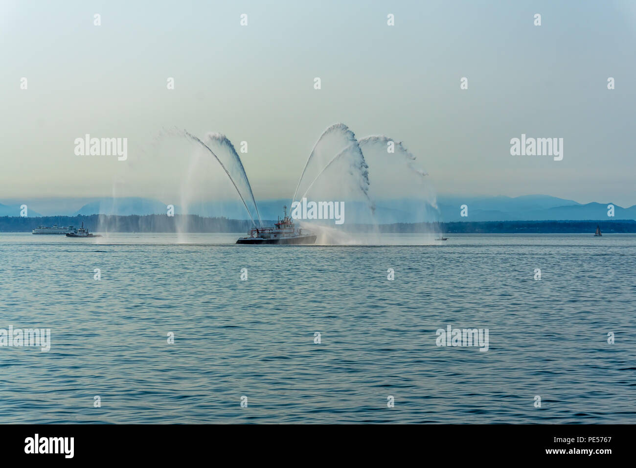 Seattle Fireboat High Resolution Stock Photography and Images - Alamy