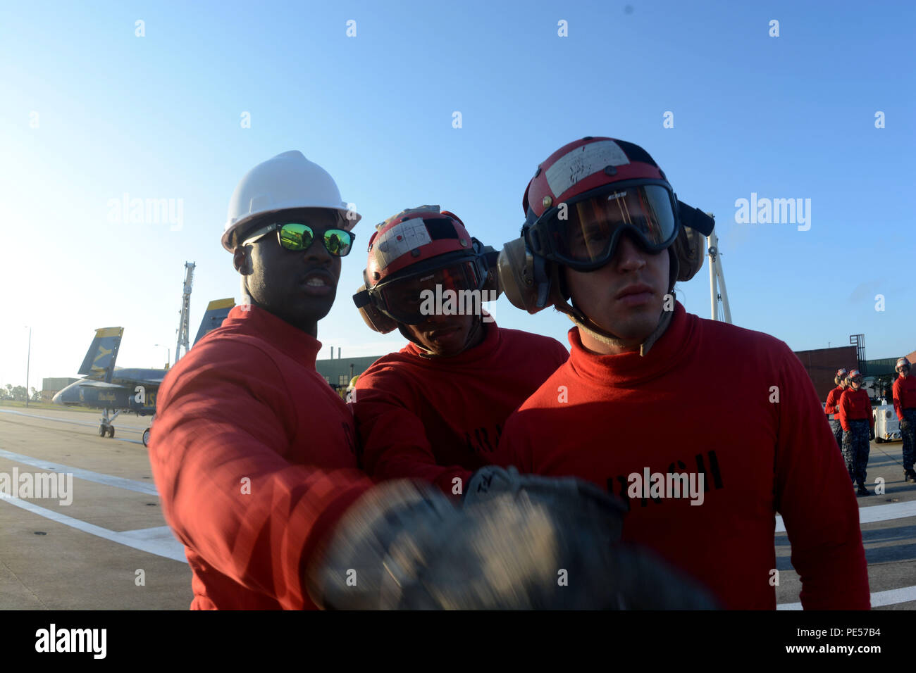 Shipboard aircraft firefighting hi-res stock photography and images - Alamy