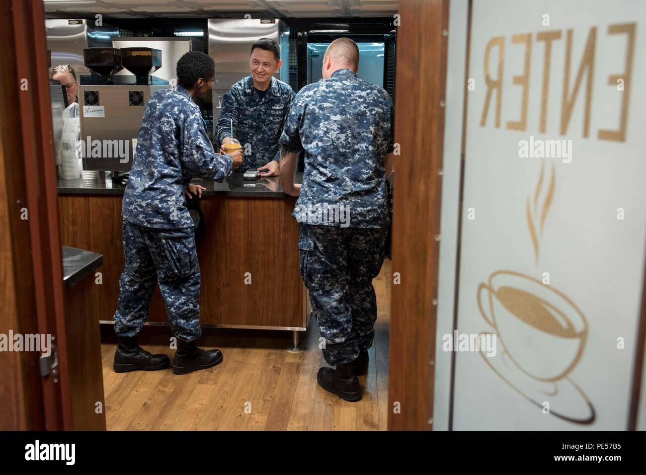 1509223-N-DP001-153 NORFOLK (Sept. 23, 2015) Ship’s Serviceman 3rd ...