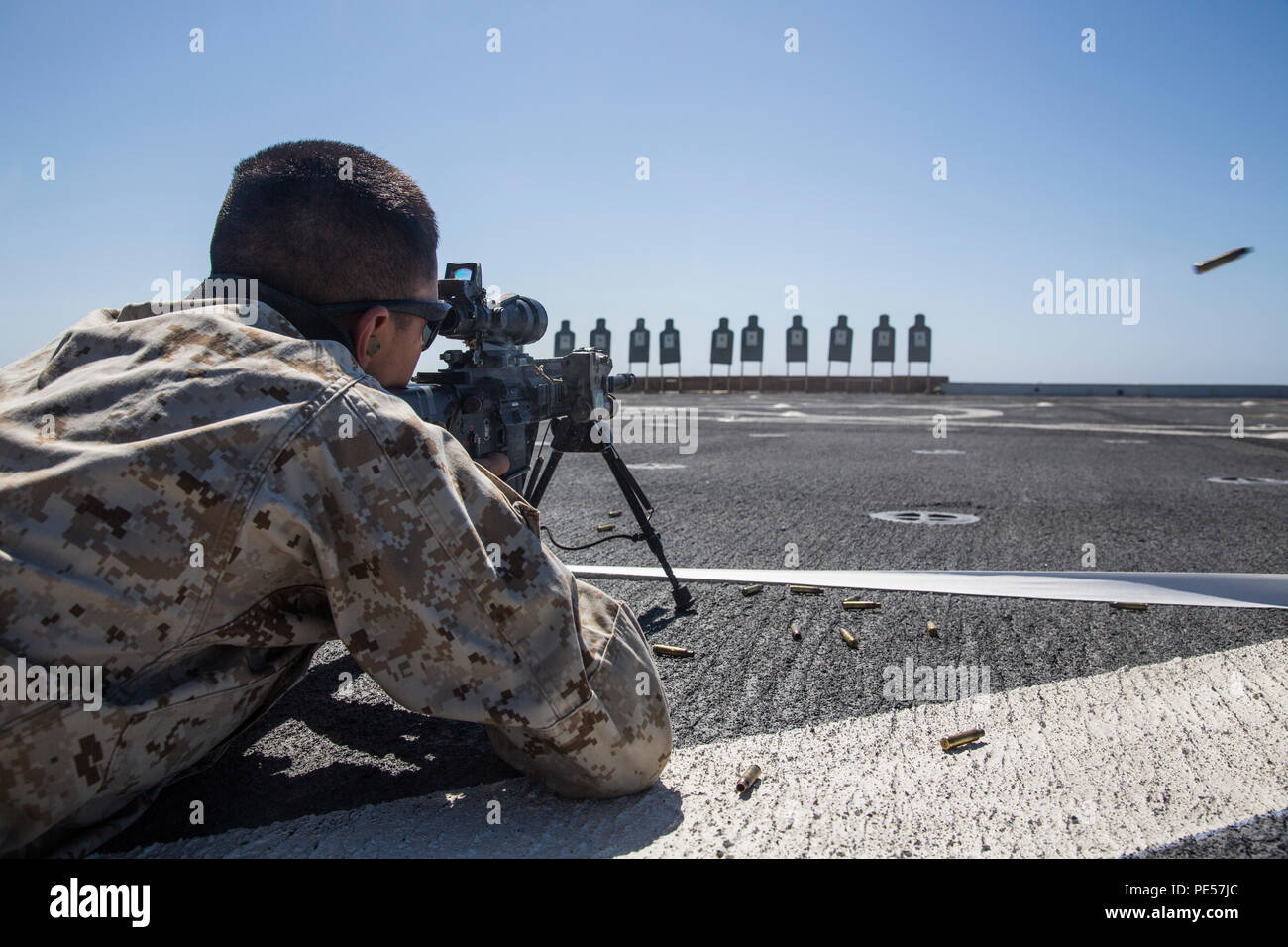 U.S. Marines with Fox Company, 2nd Battalion, 1st Marine Regiment ...