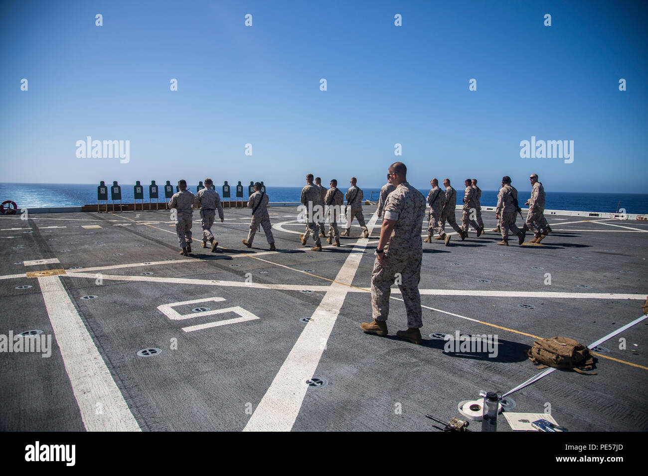 U.S. Marines with Fox Company, 2nd Battalion, 1st Marine Regiment ...