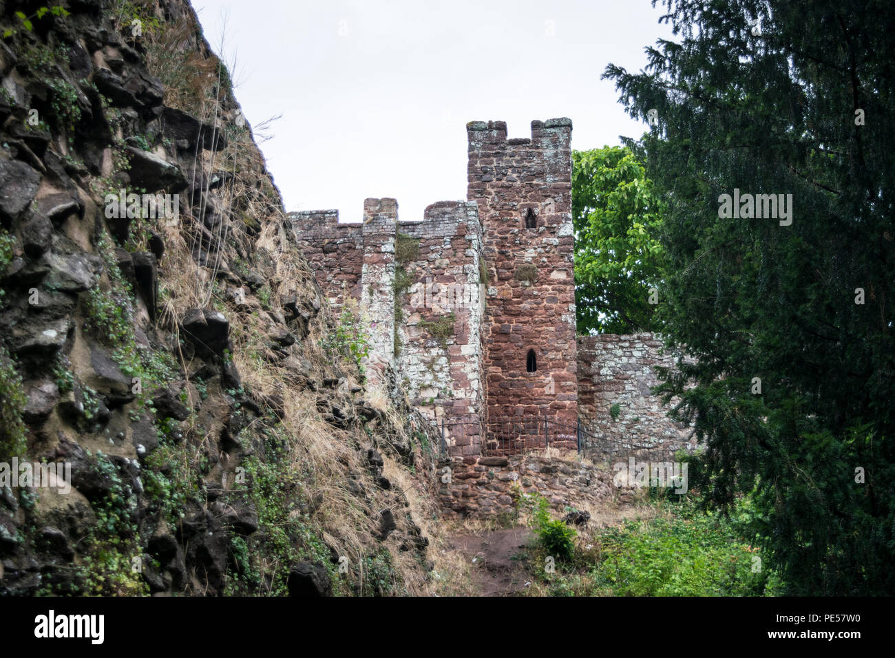 Rougemont castle hi-res stock photography and images - Alamy