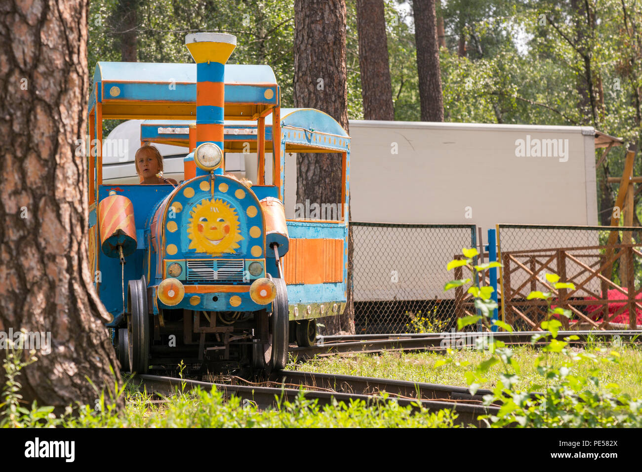 Cartoon little kids playing in hi-res stock photography and images - Alamy