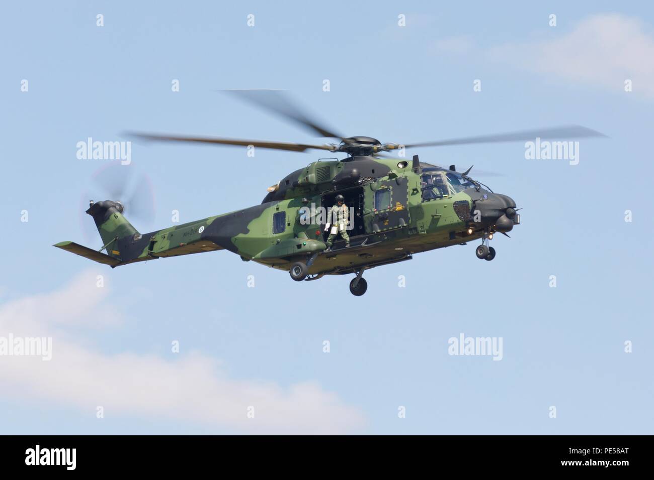 Finnish Army - NHIndustries NH90 TTH military helicopter from Utti ...