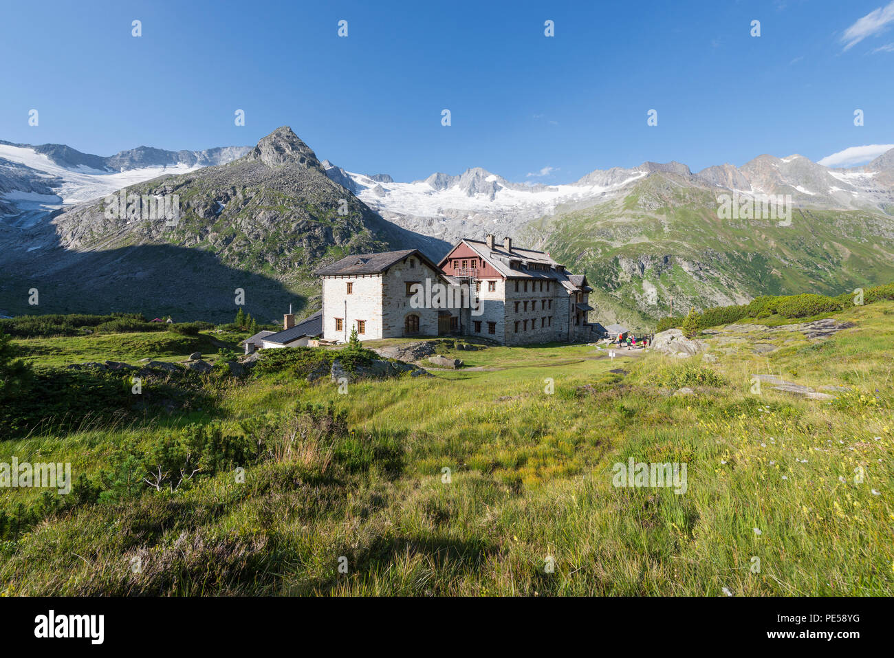 Berliner hut mountain refuge hi-res stock photography and images - Alamy
