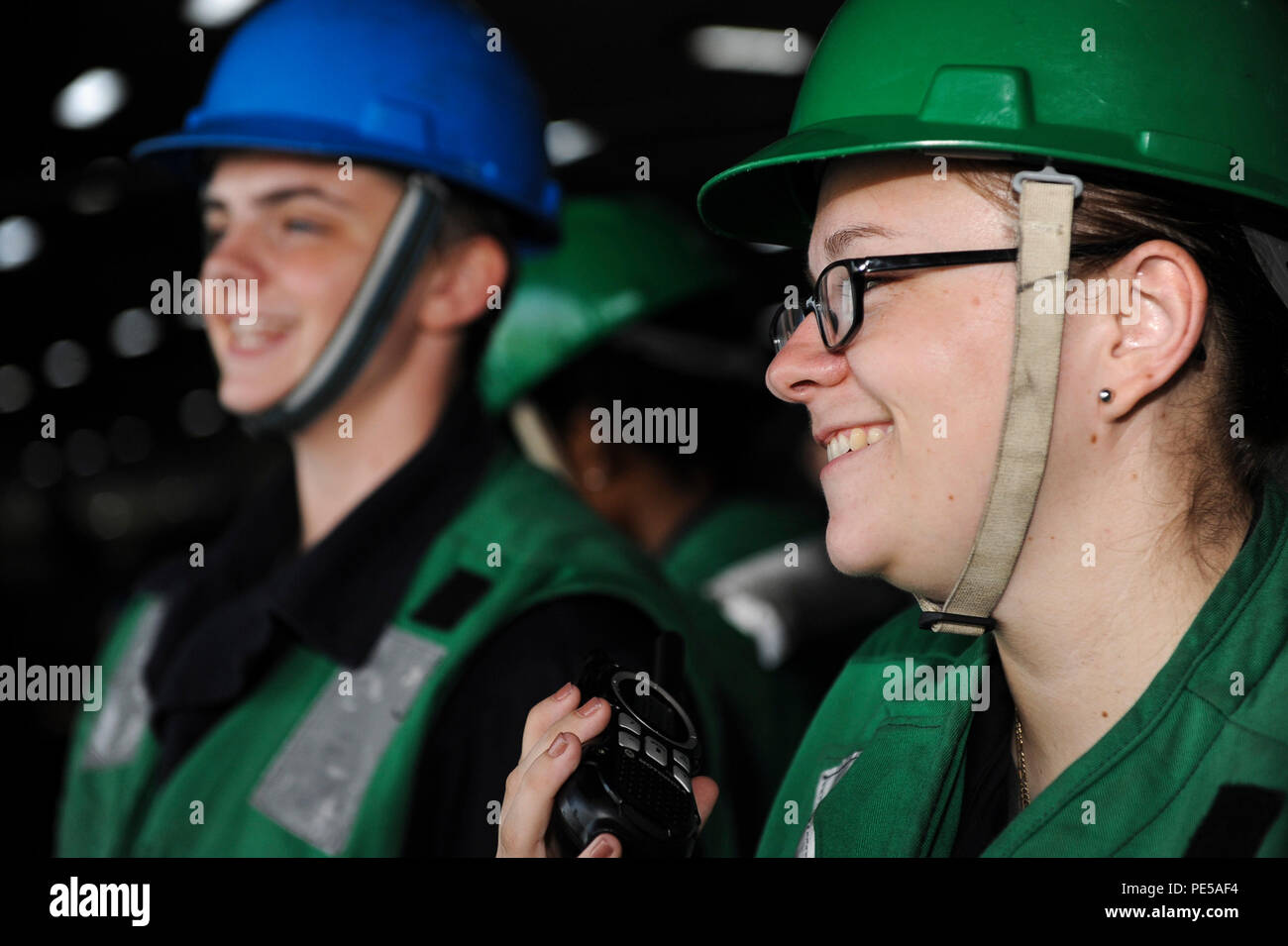 150930-N-GR120-056 ARABIAN GULF (September 23, 2015) – Seaman Alzetta ...