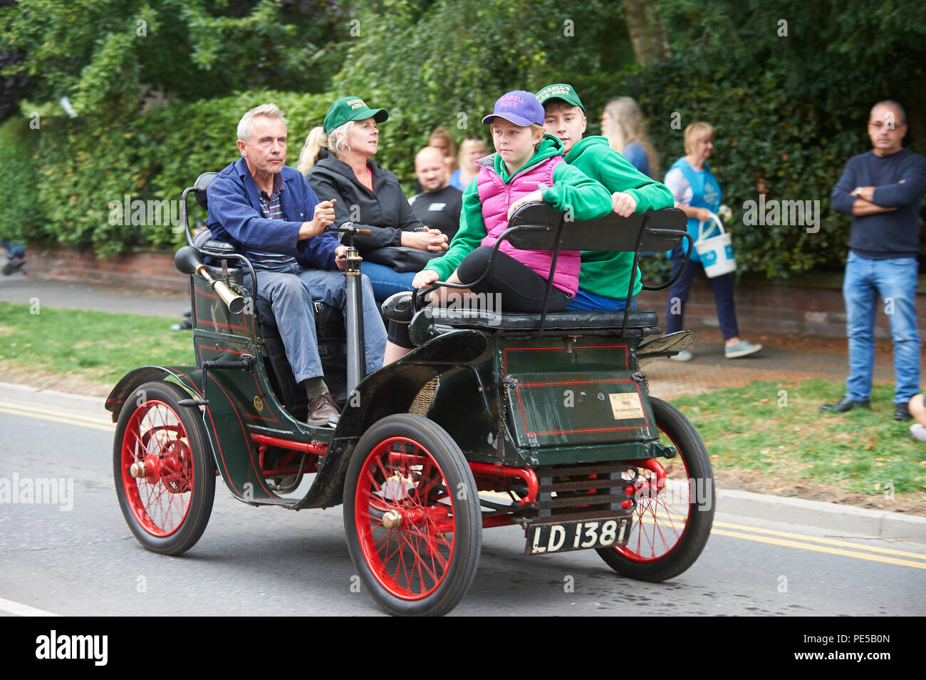 Vehicles on the Road Run at the Driffield Steam Rally, East Yorkshire ...