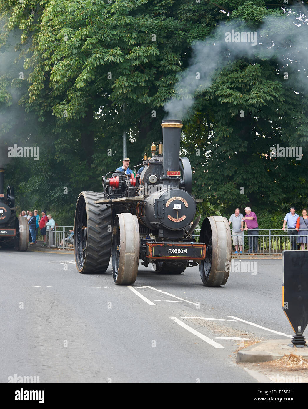 Steam Engines Driffield Steam Rally "Road Run" through the East ...