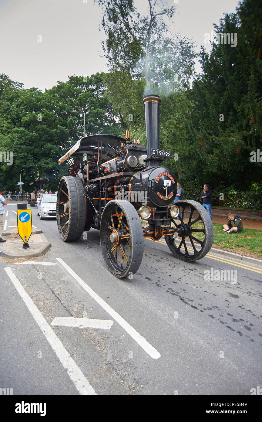 Steam Engines Driffield Steam Rally "Road Run" through the East ...