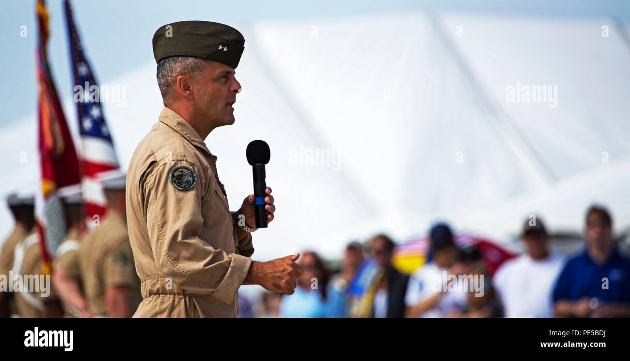 Maj. Gen. Michael Rocco, 3rd Marine Aircraft Wing commanding general ...