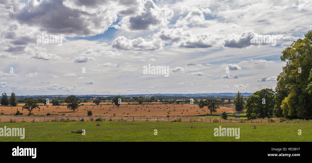 Scenic countryside at Walworth,nr Darlington,Co.Durham,England,UK Stock ...