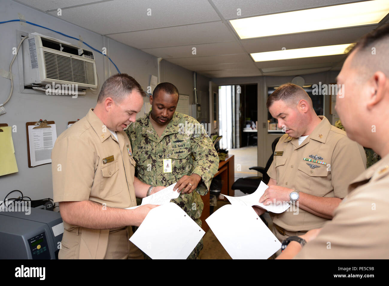 Chief Logistics Specialist Daniel Hamar from Navy Expeditionary Combat ...
