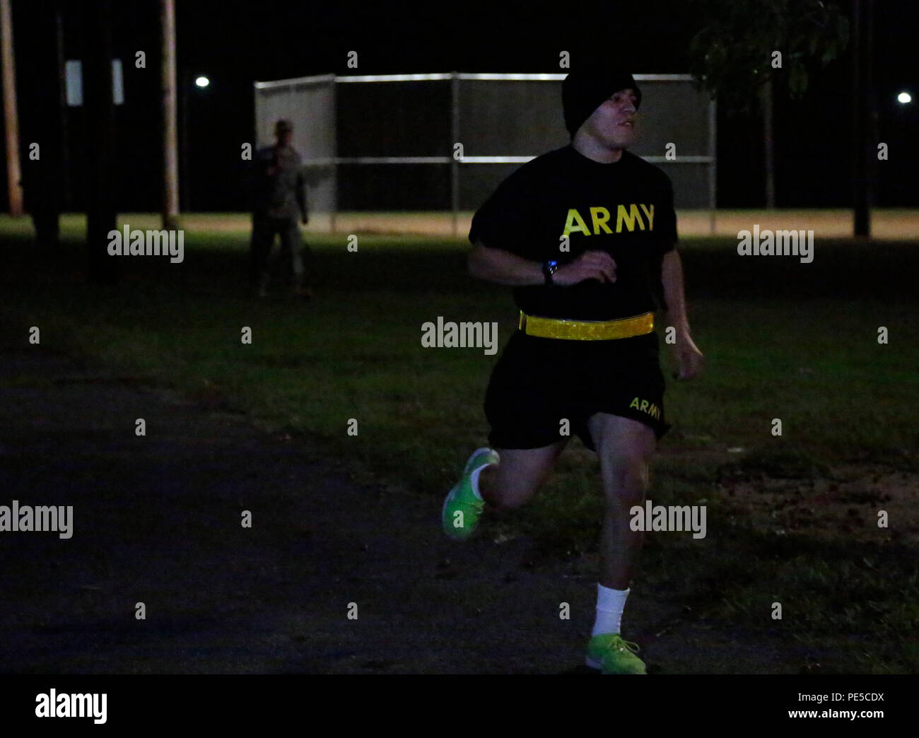 U.S. Army Spc. Jordan Lacy, assigned to U.S. Army Medical Department ...