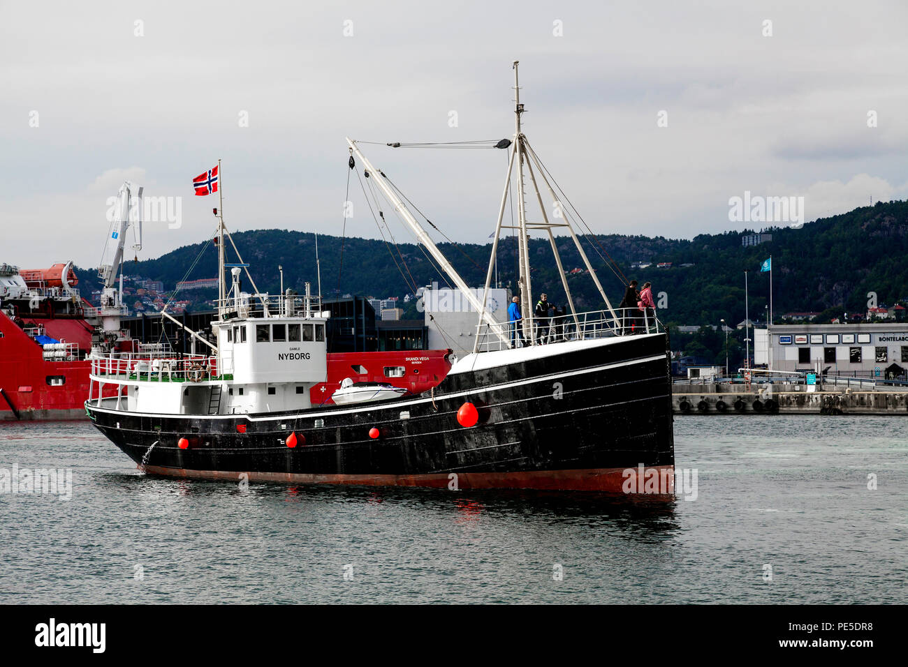 Veteran fishing and cargo vessel Gamle Nyborg (ex Vaagsfjell, b.1924 ...