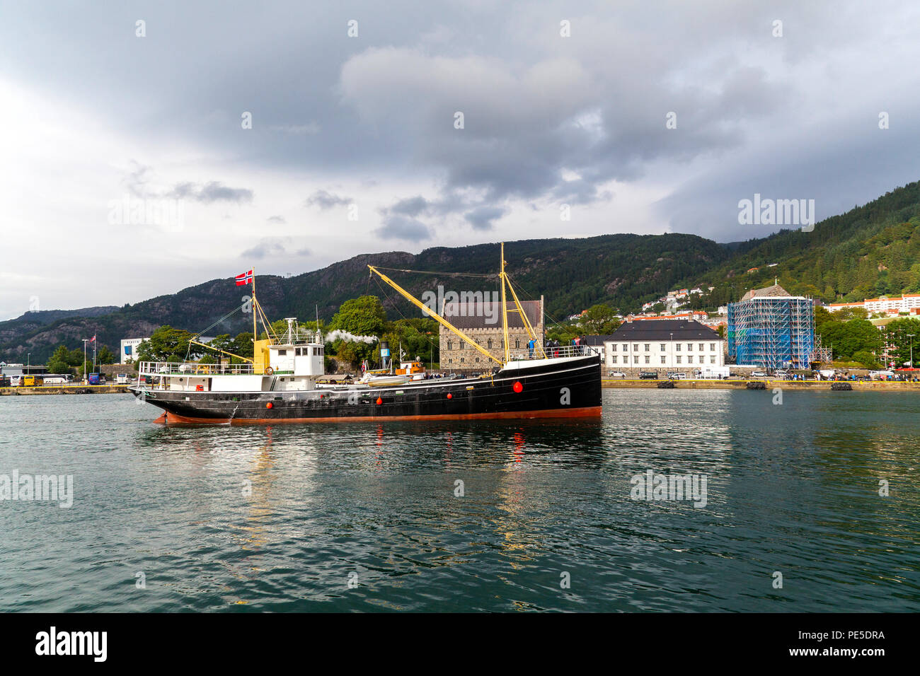Veteran fishing and cargo vessel Gamle Nyborg (ex Vaagsfjell, b.1924 ...