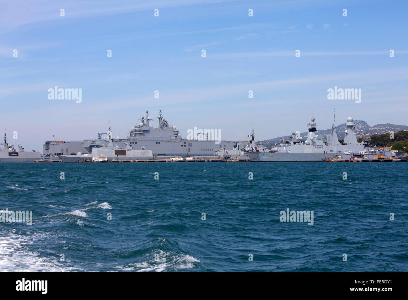 French frigate 711 Surcouf a La Fayette class frigate of the French ...