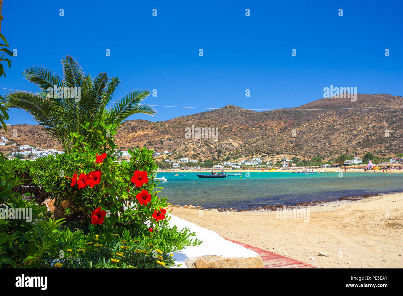 Milopotas beach hi-res stock photography and images - Alamy