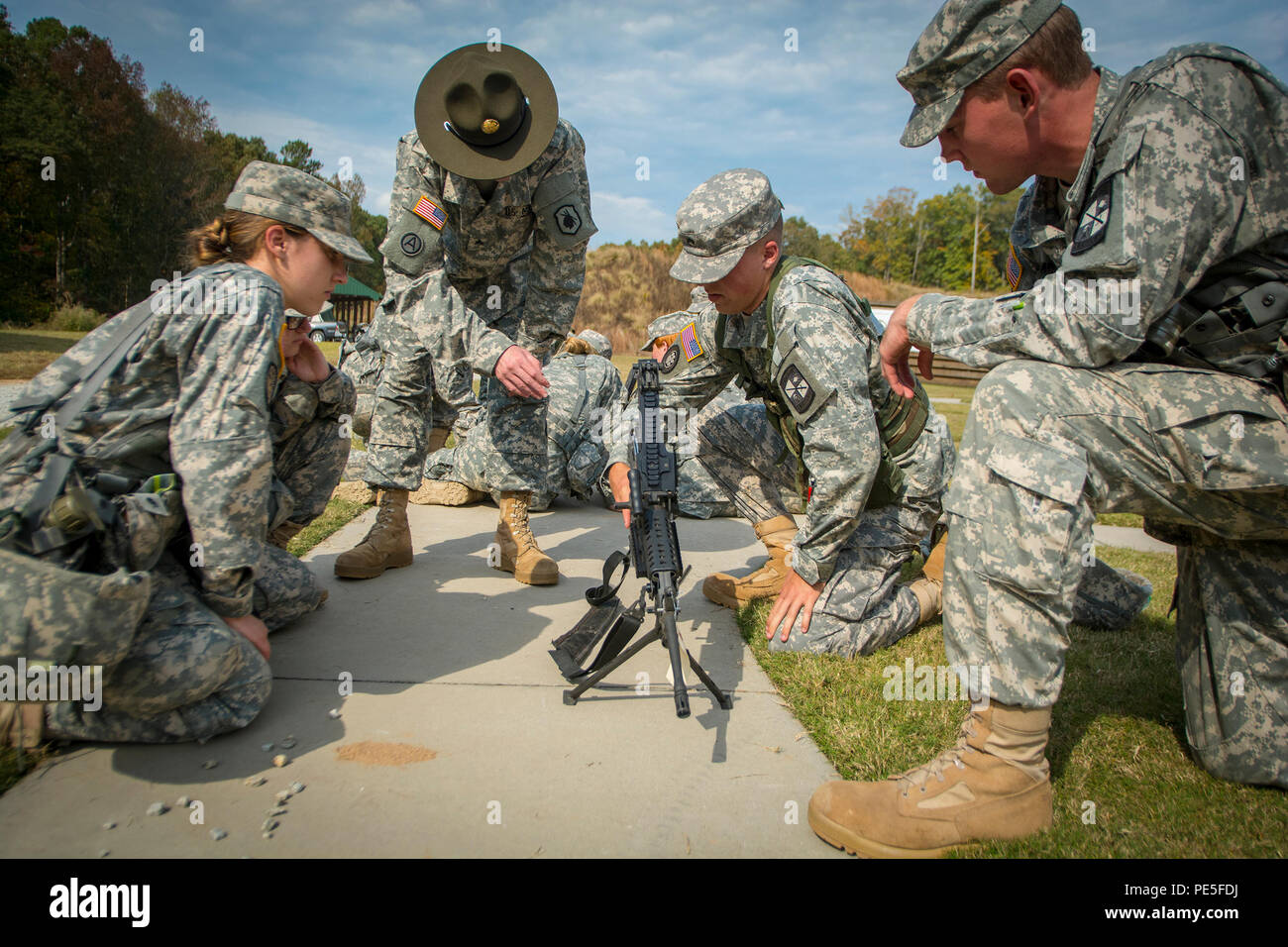 Army Reserve drill sergeant, Sgt. Steven Stowe, of Anderson, S.C., who ...