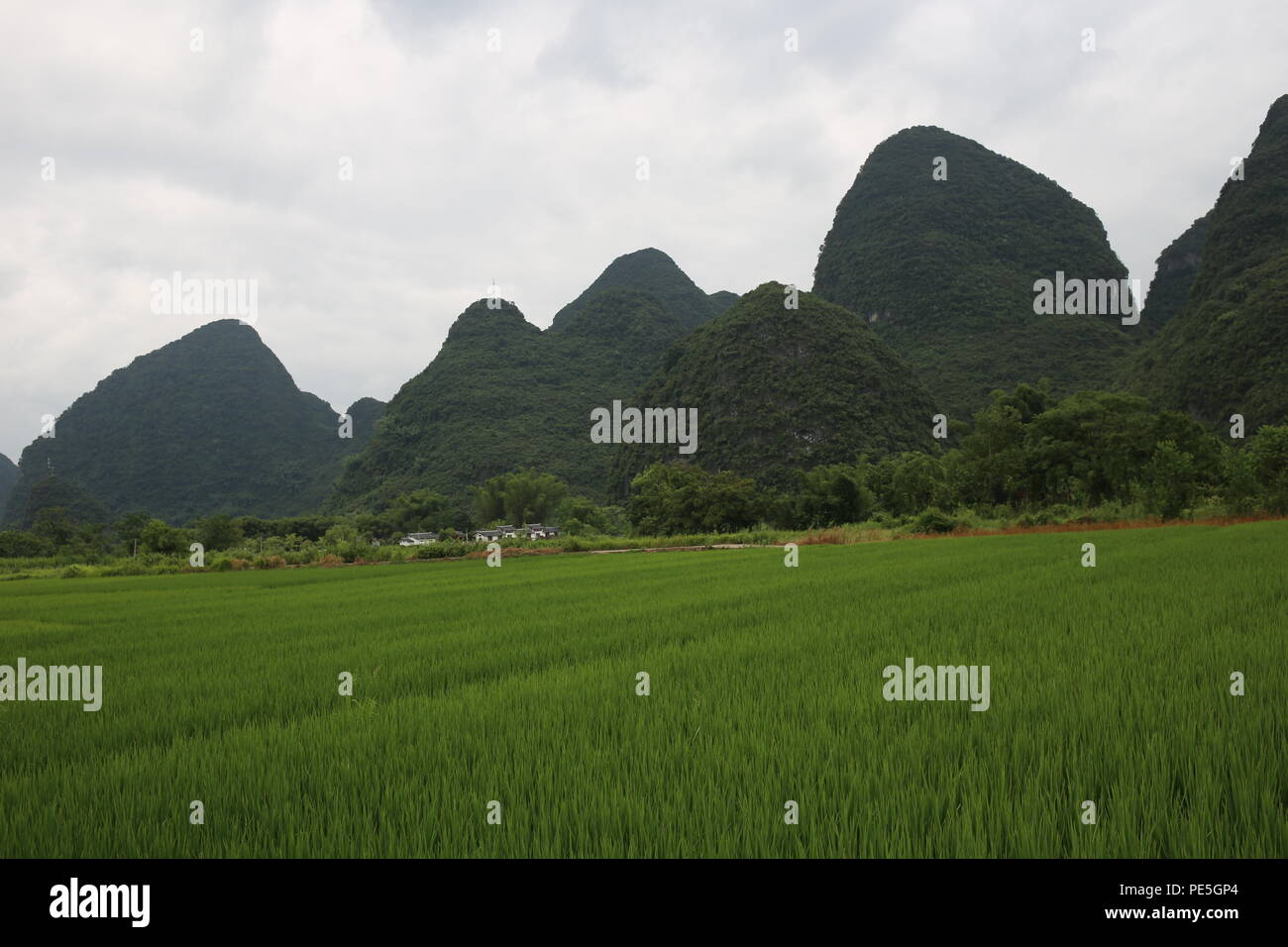 Landscape of Yangshuo, China Stock Photo - Alamy