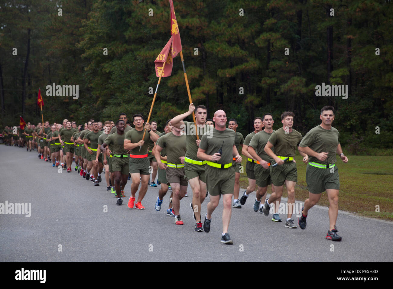 U.S. Marines with Marine Air Support Squadron (MASS) 1, participate in ...