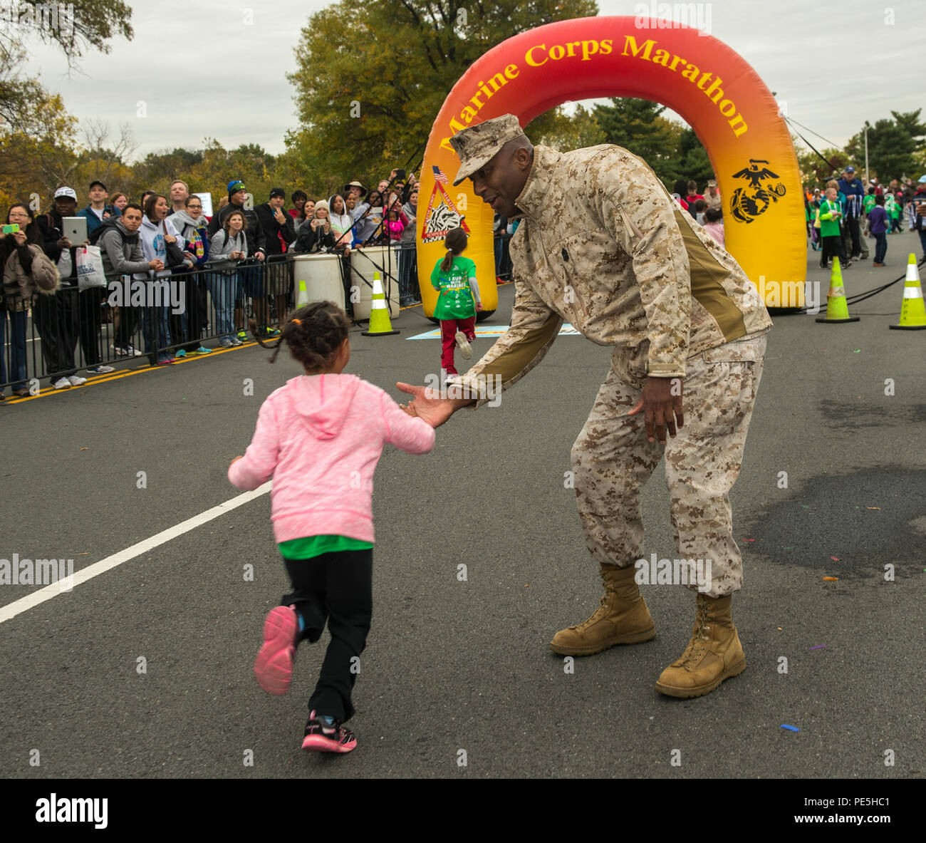 U.S. Marine Corps Sgt. Maj. Gerald Saunders, Marine Corps Base Quantico ...