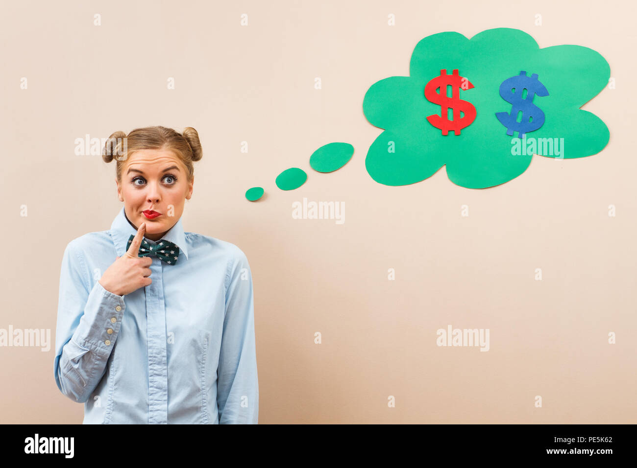 Thinking money bubble hi-res stock photography and images - Alamy