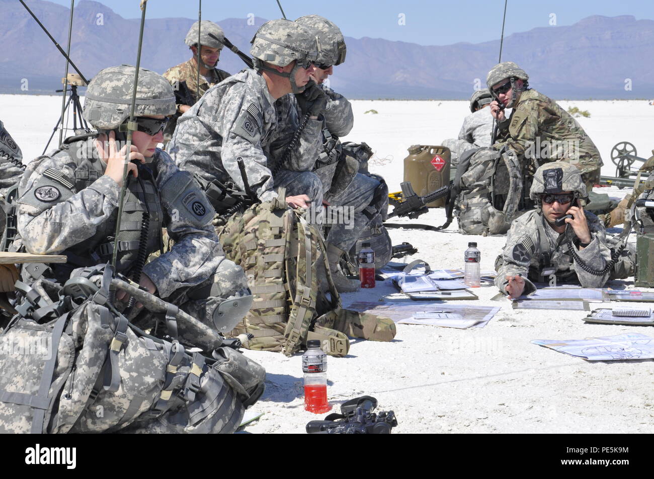 Second Brigade Combat Team, 82nd Airborne Division Soldiers conduct ...