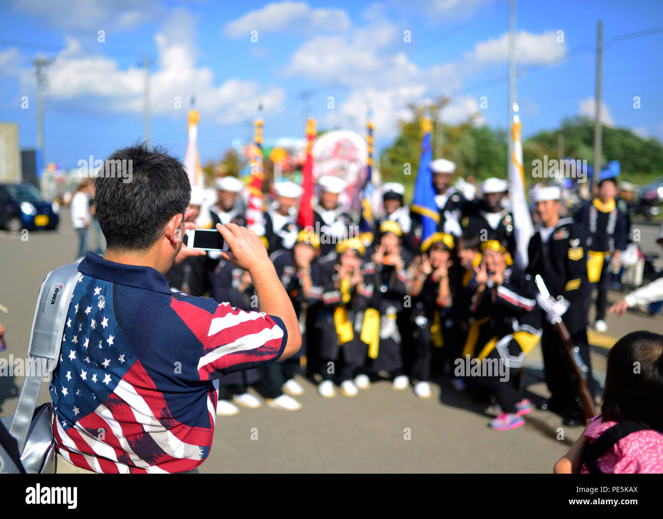 150927-N-OK605-112 MISAWA, Japan (Sept. 27, 2015) The U.S. Navy Honor ...